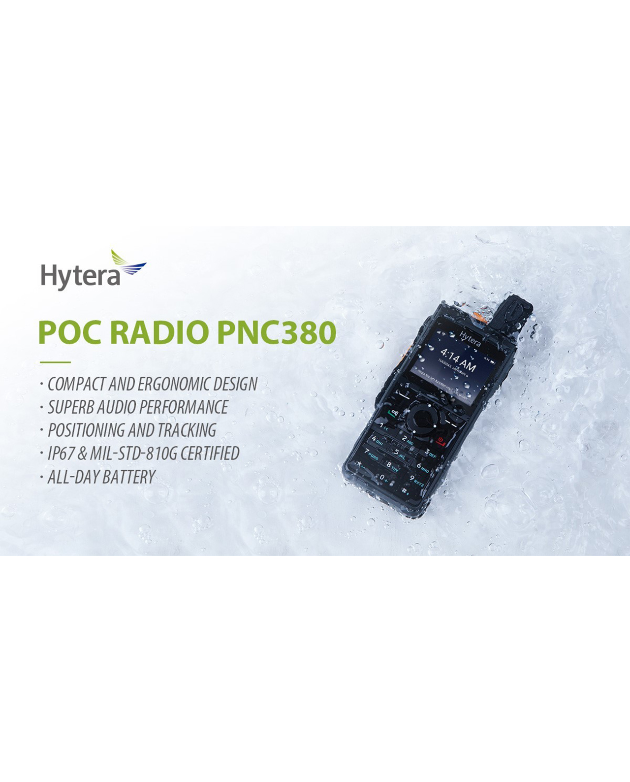 Hytera PNC380 PoC Radio - INDOTELECOM.id